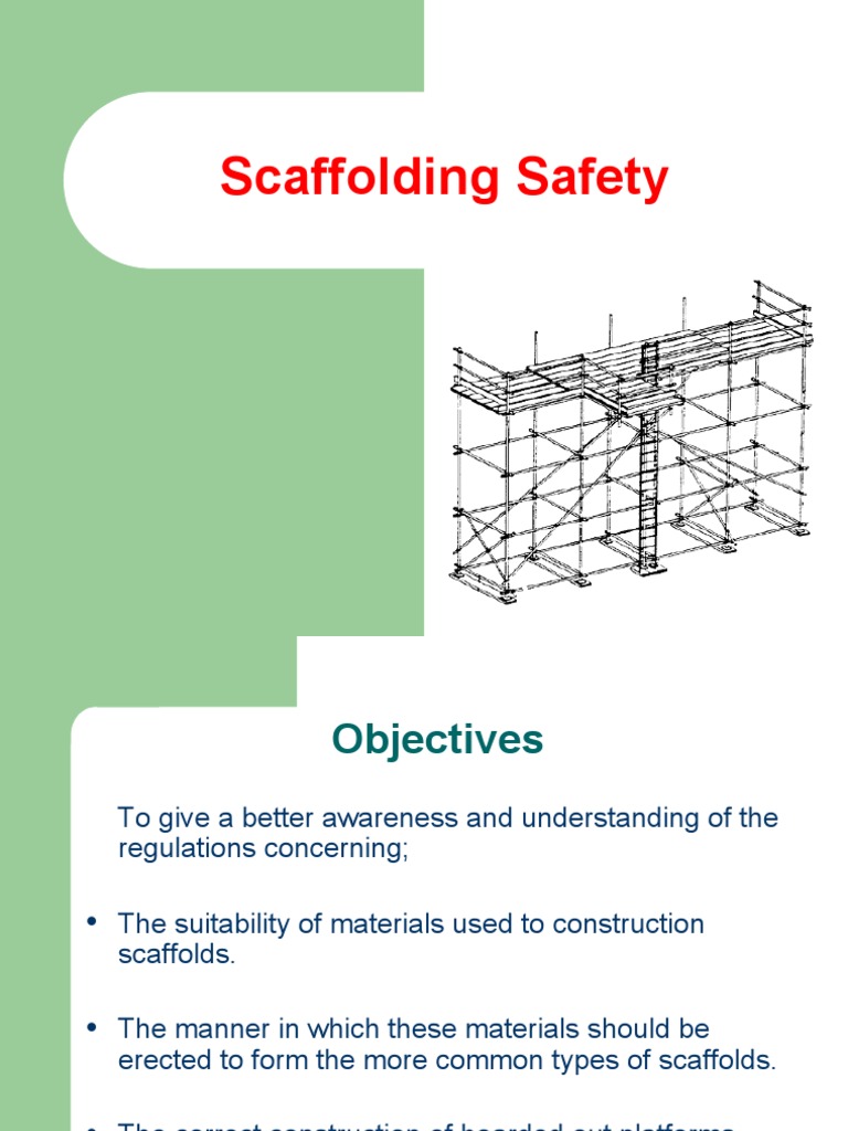 HSE-BMS-018 Scaffolding Safety | PDF | Scaffolding | Equipment