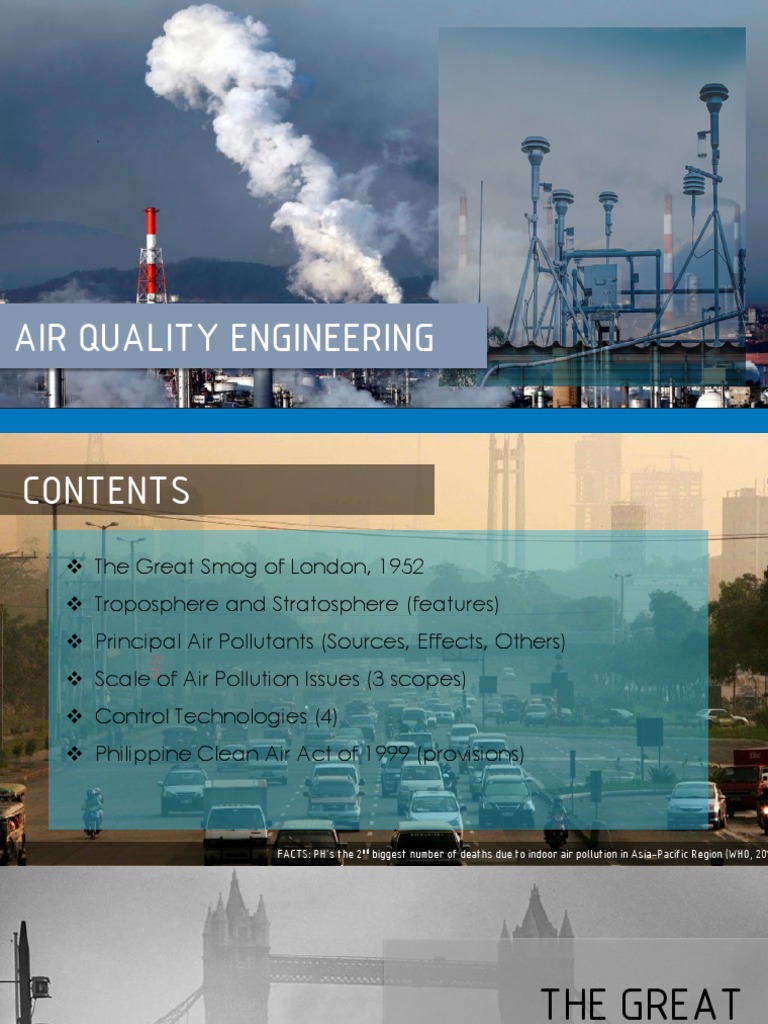 Air Quality Engineering 3 | PDF | Air Pollution | Ozone