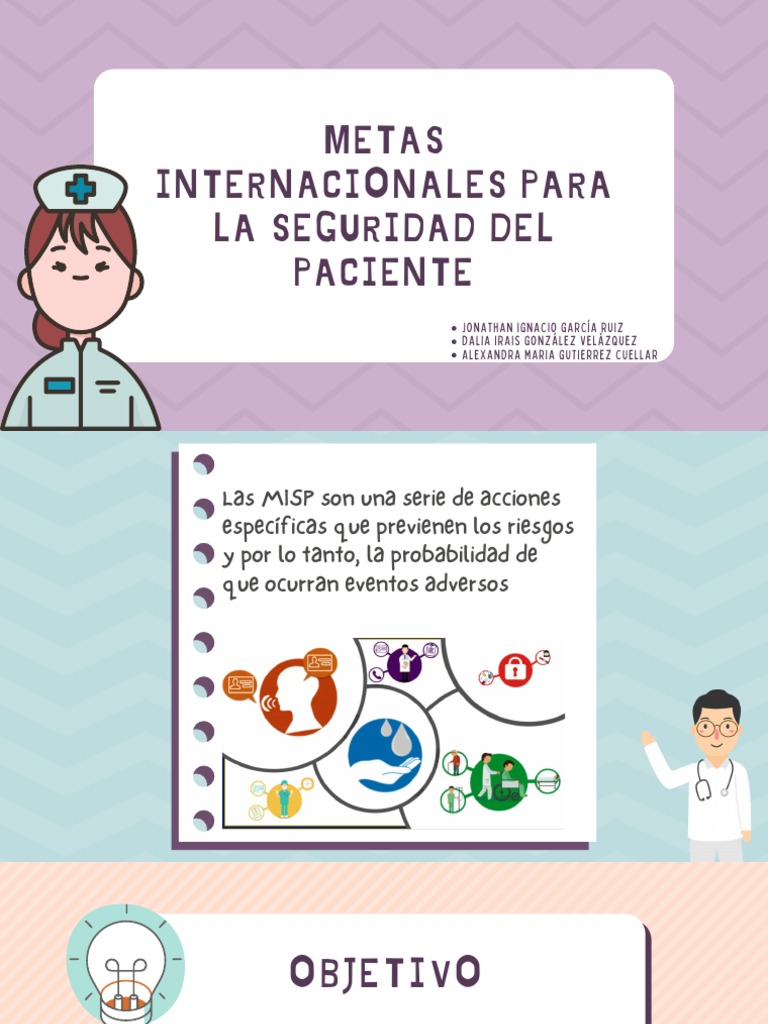 Metas Internacionales para La Seguridad Del Paciente | PDF | Infección ...