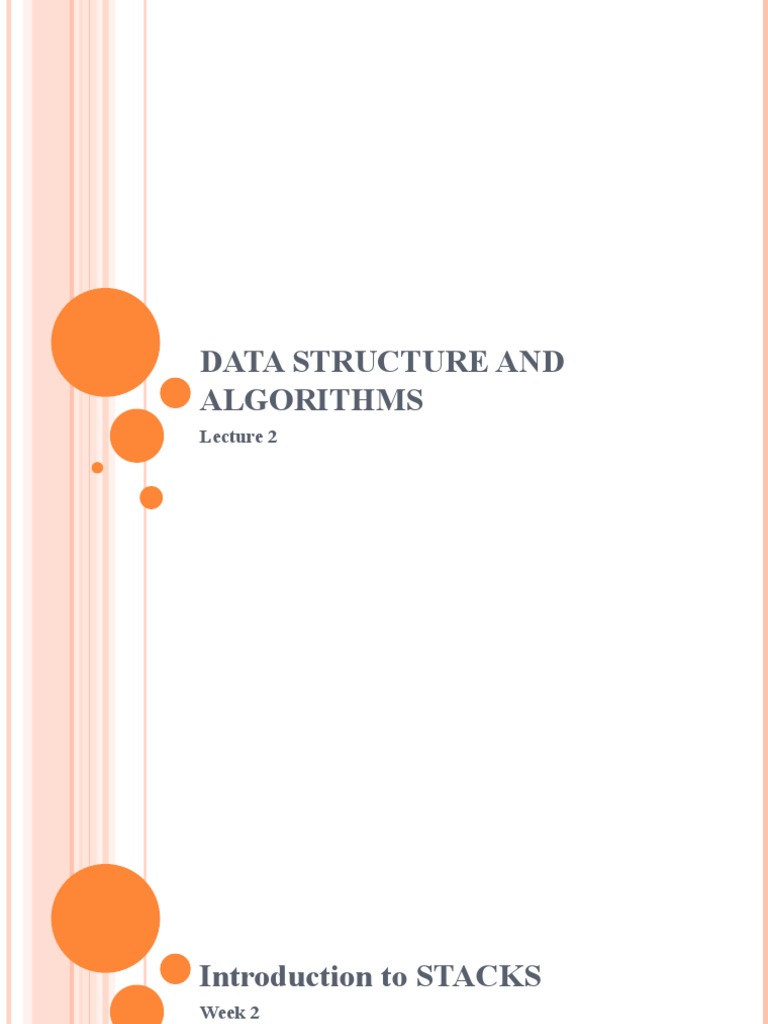 Lecture - 2 - Stacks (Envy's Conflicted Copy 2016-03-03) | PDF ...