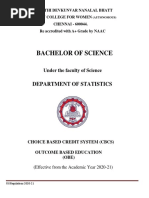Bachelor of Science in Statistics Curriculum | PDF | Mathematics ...