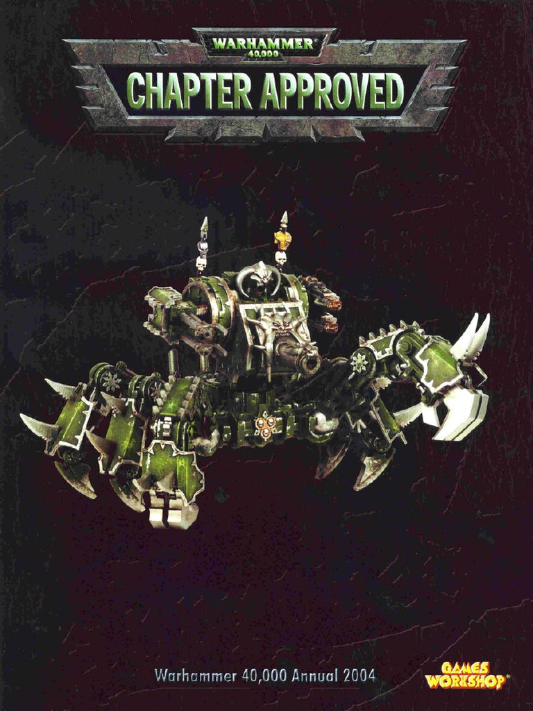 Warhammer 40k - Chapter Approved 2004 | PDF