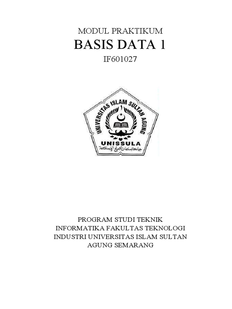 Modul Praktikum Basis Data 1 | PDF