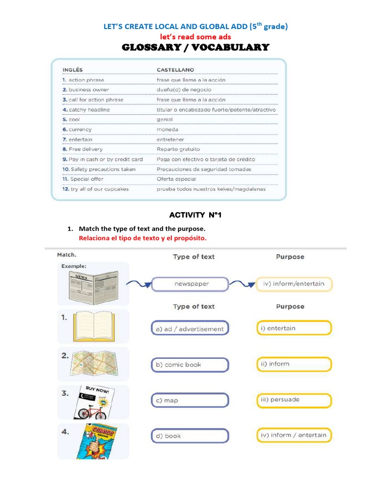 Worksheet 4ta Session 5th Grade III Bim 2022 | PDF