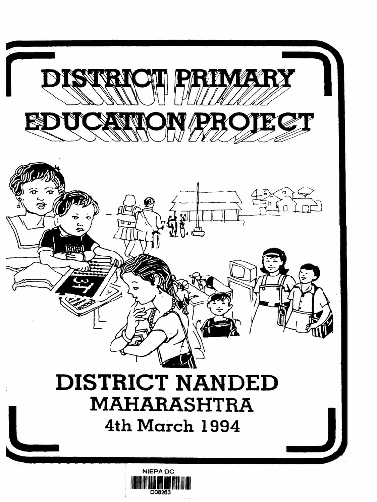District Primary Education Project - District Nanded Maharshtra - 4th ...