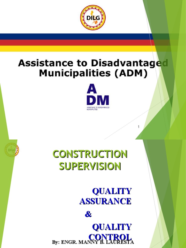 Construction Supervision-Qc & Qa | PDF | Technology & Engineering