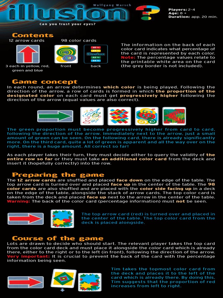 Illusion Rules Pdf