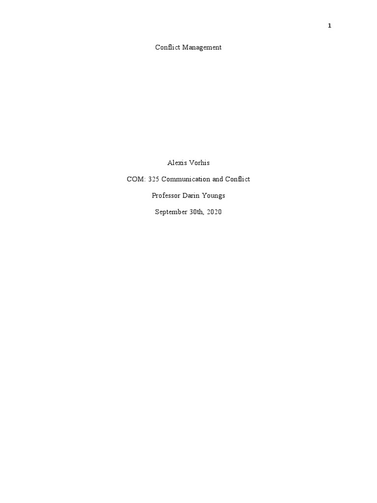 Com325 Week1 Assign | PDF | Cognitive Science | Behavioural Sciences