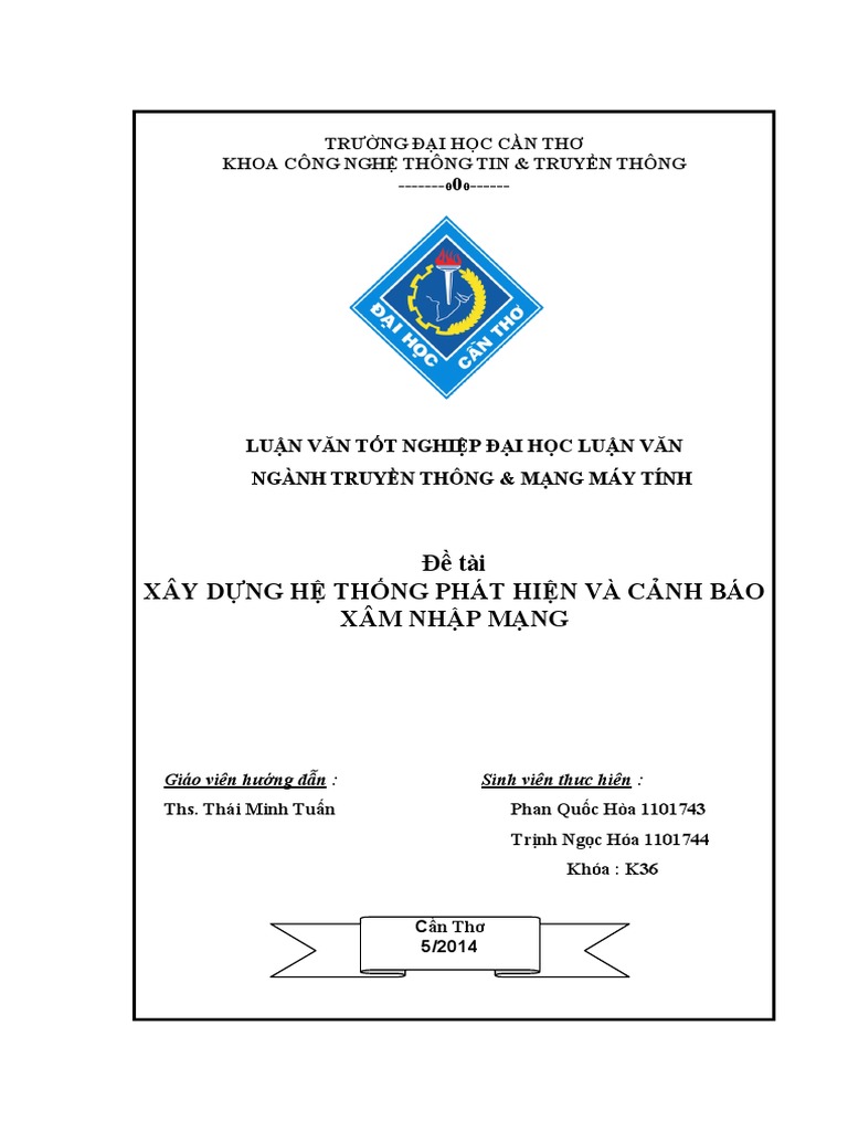 Xemtailieu Xay Dung He Thong Phat Hien Va Canh Bao Xam Nhap Mang | PDF