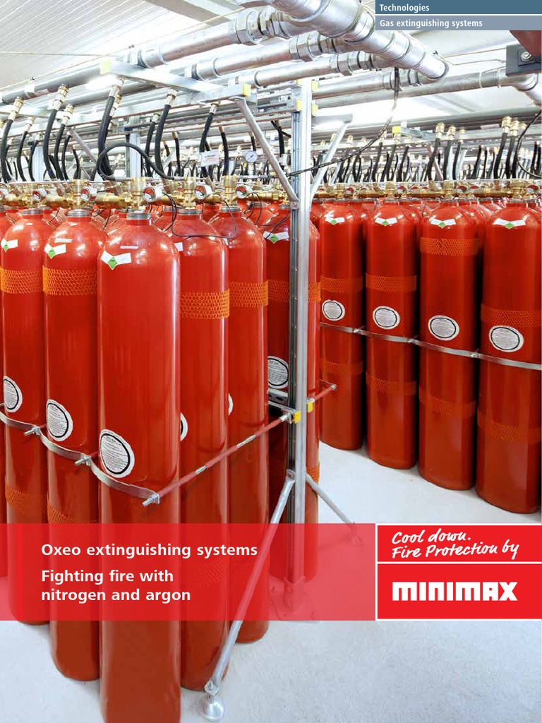 Minimax Oxeo Extinguishing Systems With Nitrogen and Argon | PDF ...