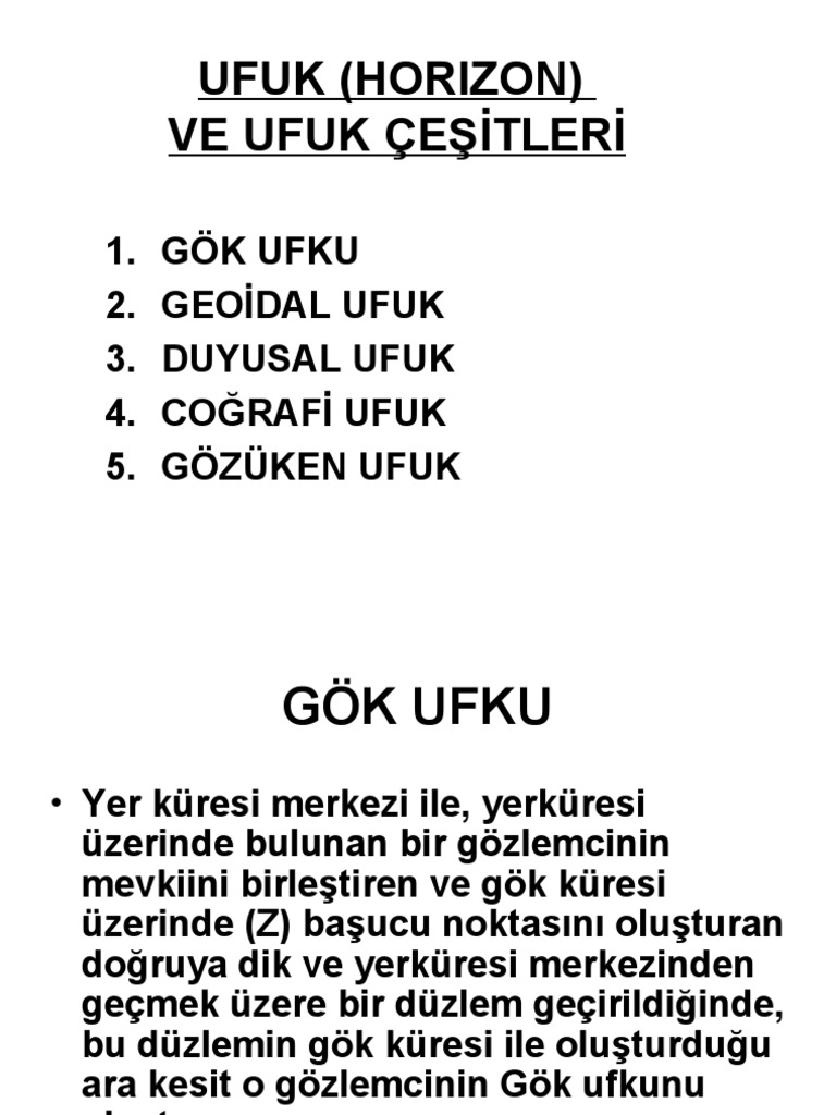 DERS Ufuk | PDF