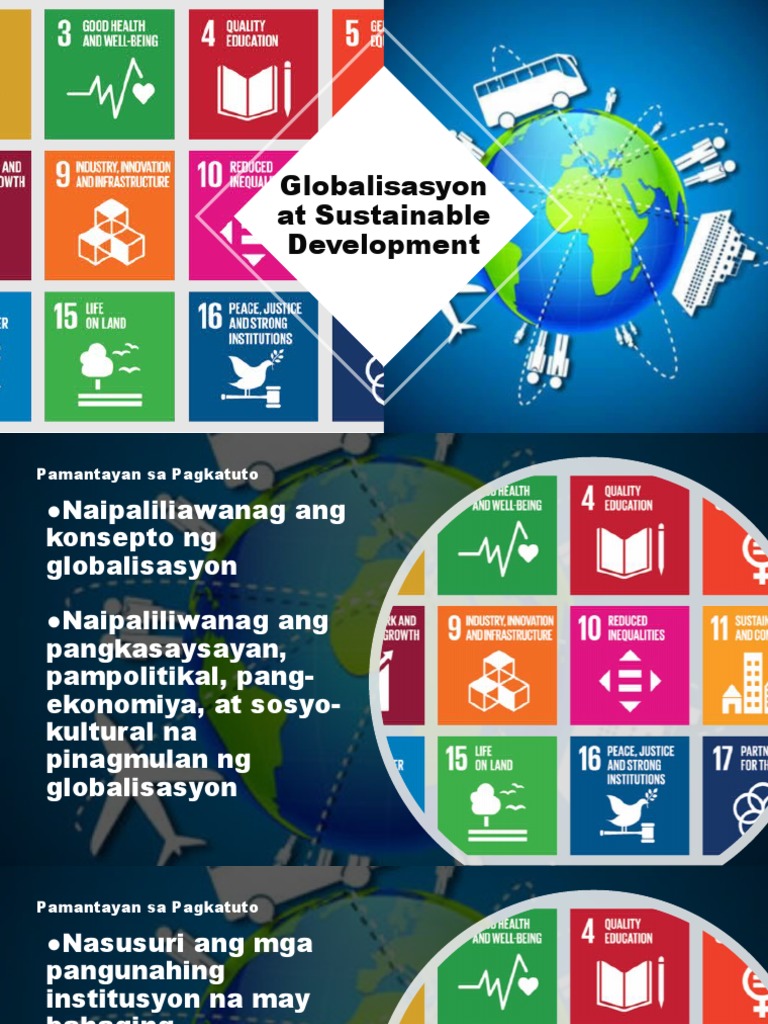Globalisasyon at Sustainable Development | PDF