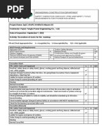 Work at Height Checklist | PDF | Ladder | Prevention