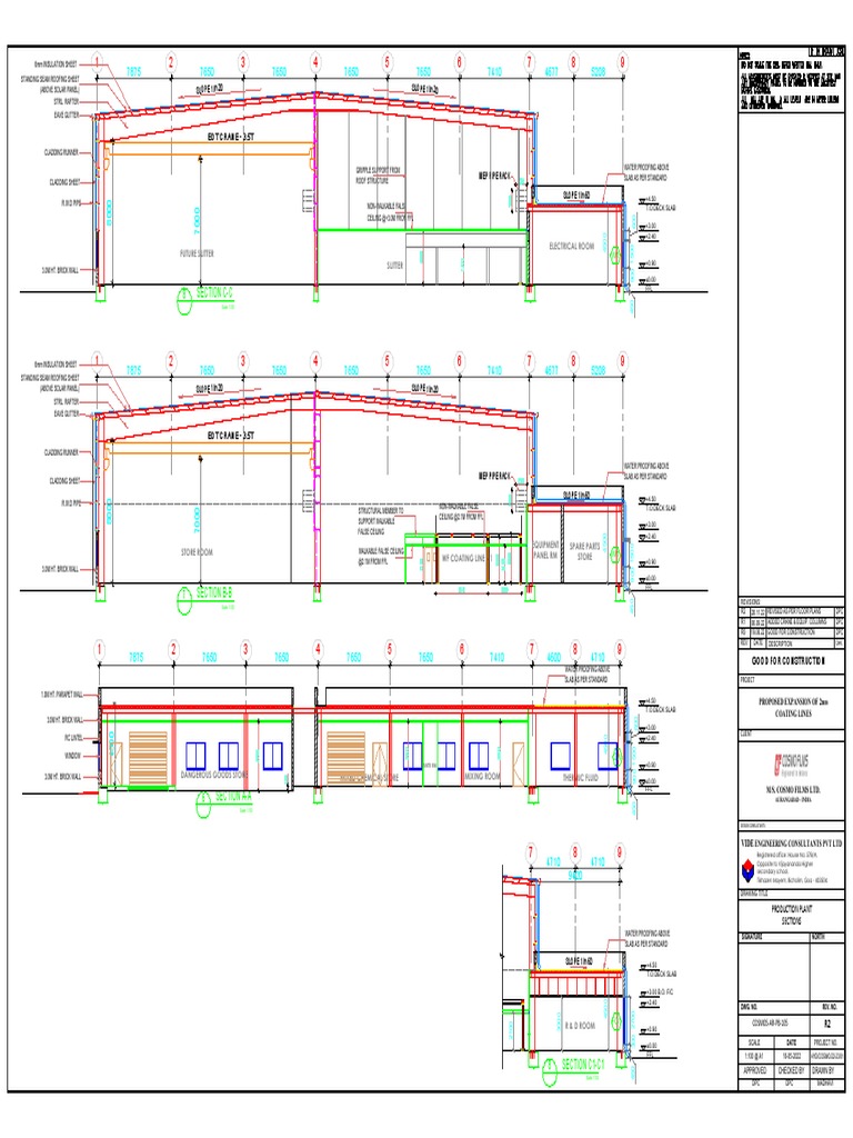 Sectional Elevation-Wf | PDF | Structural Engineering | Economic Sectors