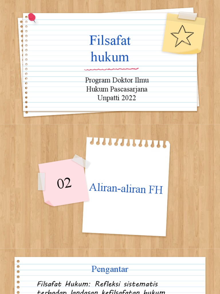 Aliran Filsafat Hukum: Panduan Lengkap | PDF