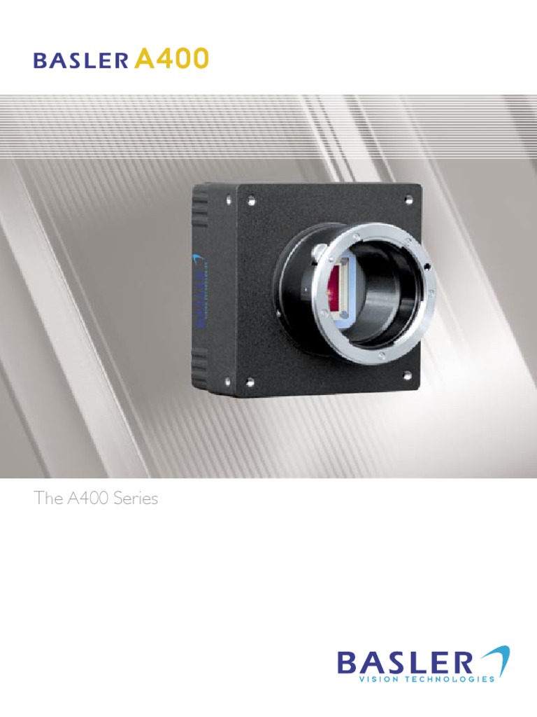 Basler Ace A400 Brochure - en - 2006 | PDF | Camera | Frame Rate