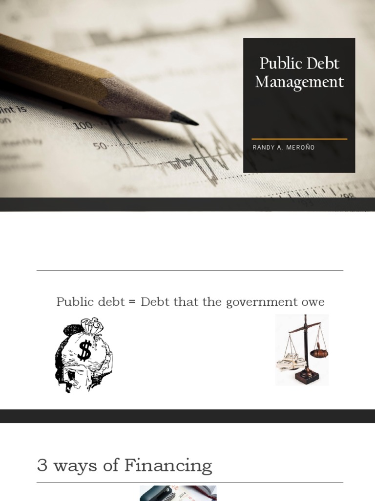 Public Debt Management | PDF | Debt | Government Debt