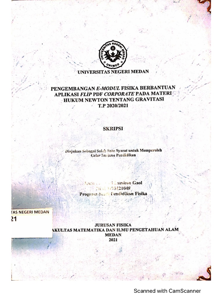 Referensi Skripsi e Modul App Flip | PDF