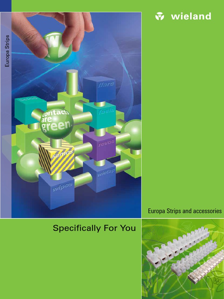 04 - Wieland - STD Prds - Europa Catalog 0 | PDF | Electrical Connector | Equipment