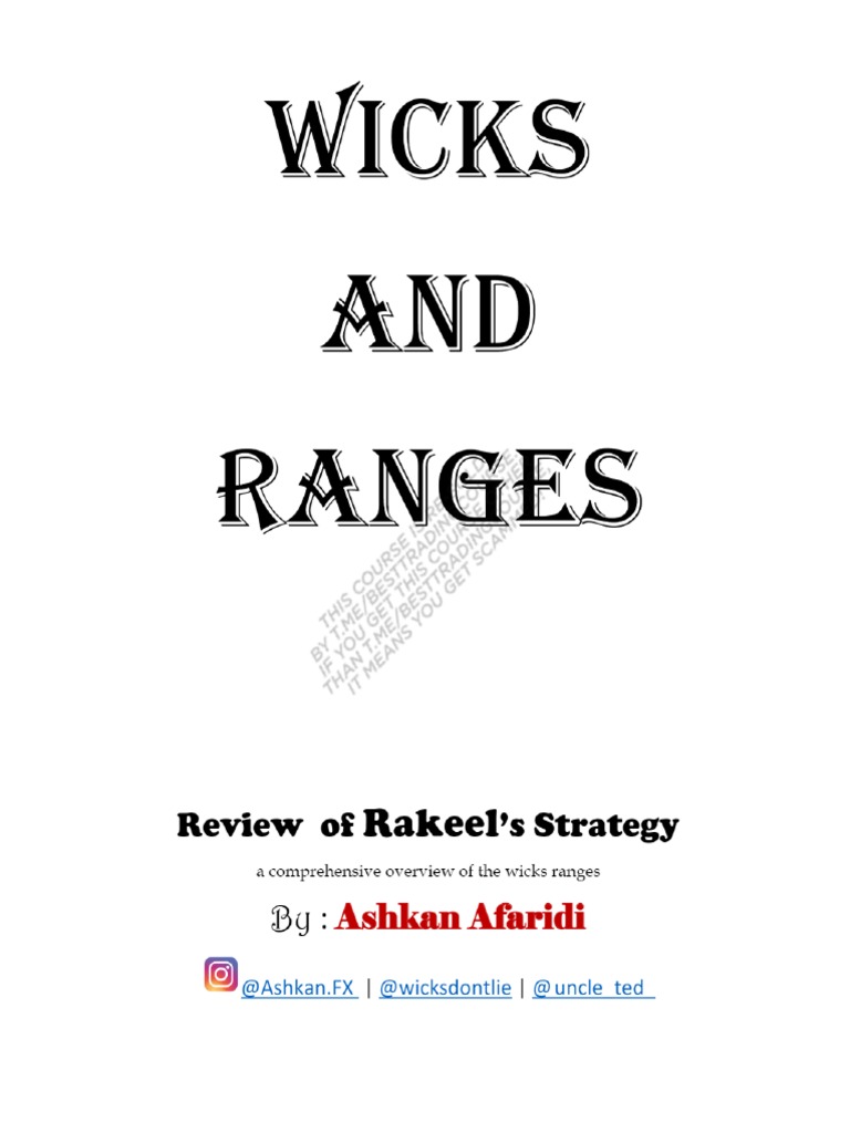 Wicks and Ranges | PDF