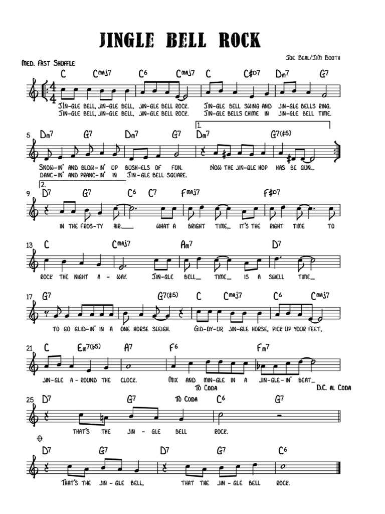 Jingle Bell Rock | PDF Jingle Bell Rock | PDF