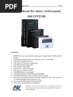 AW-FP300 Addressable Fire Alarm Control Panel Installation and Commissioning Manual | PDF ...