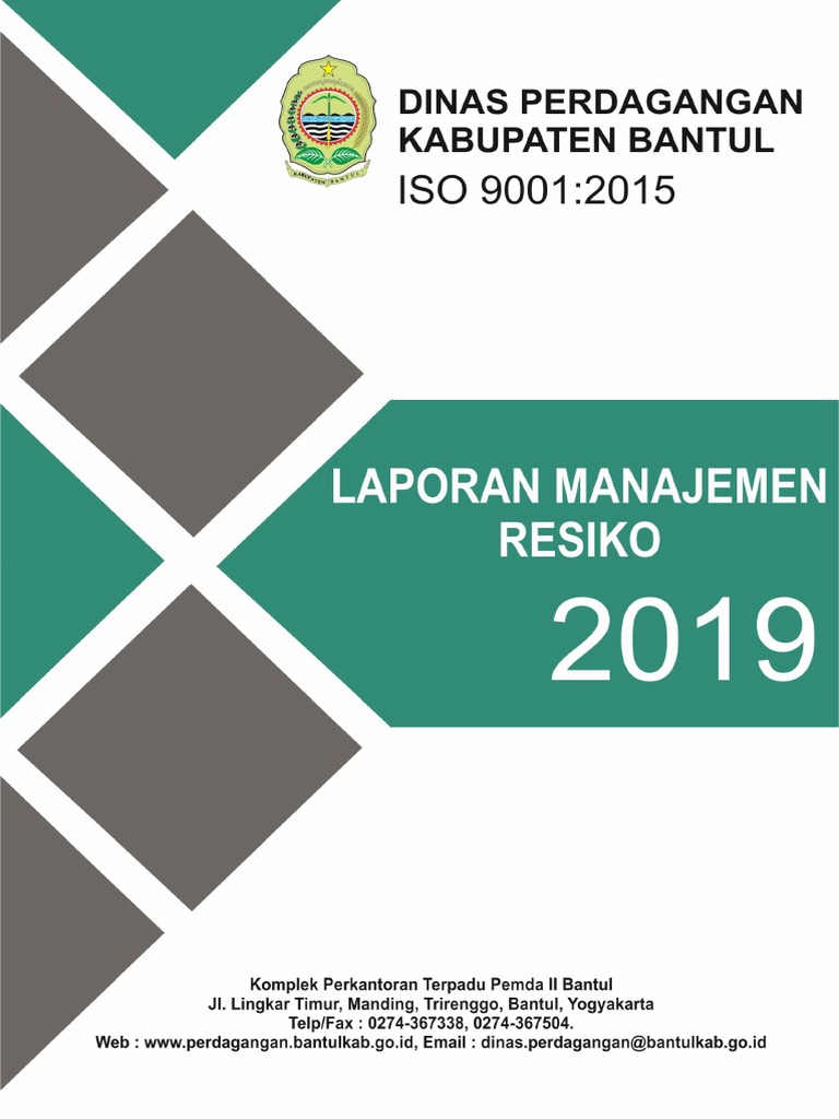 Manajemen Risiko Dinas Bantul | PDF