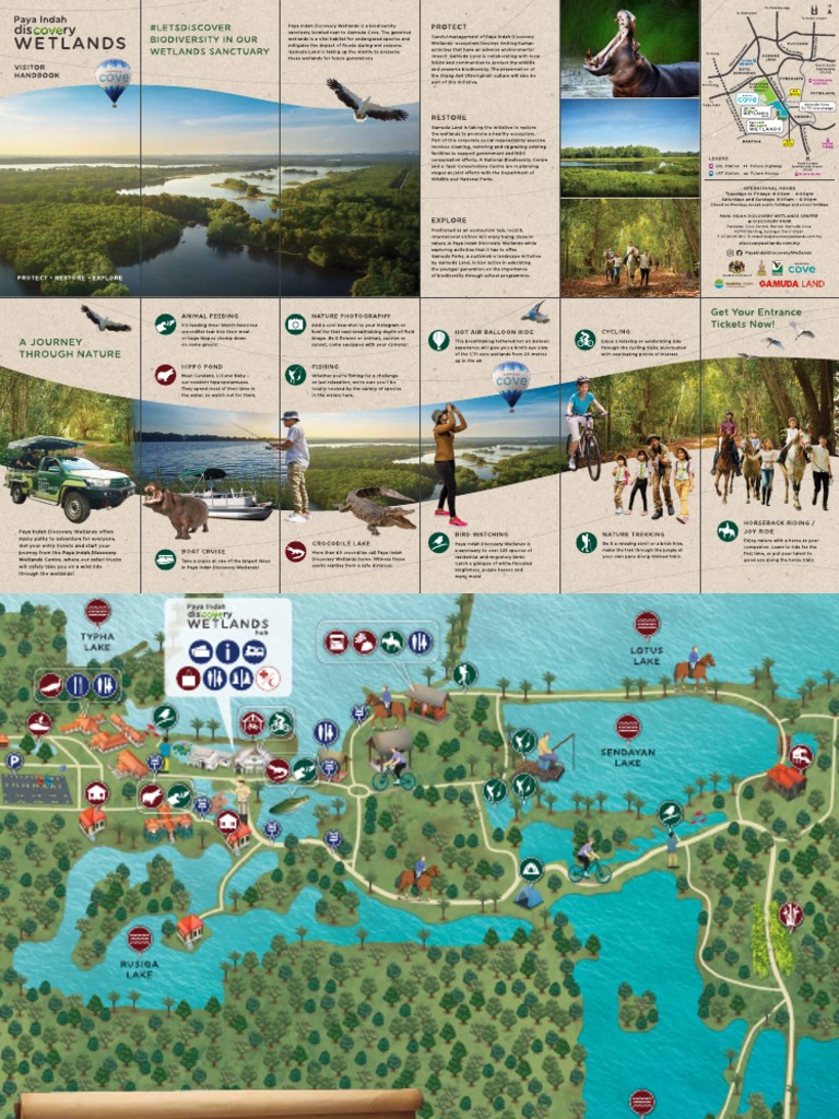 Gamuda Cove Discovery Wetlands e Tourist Brochure | PDF