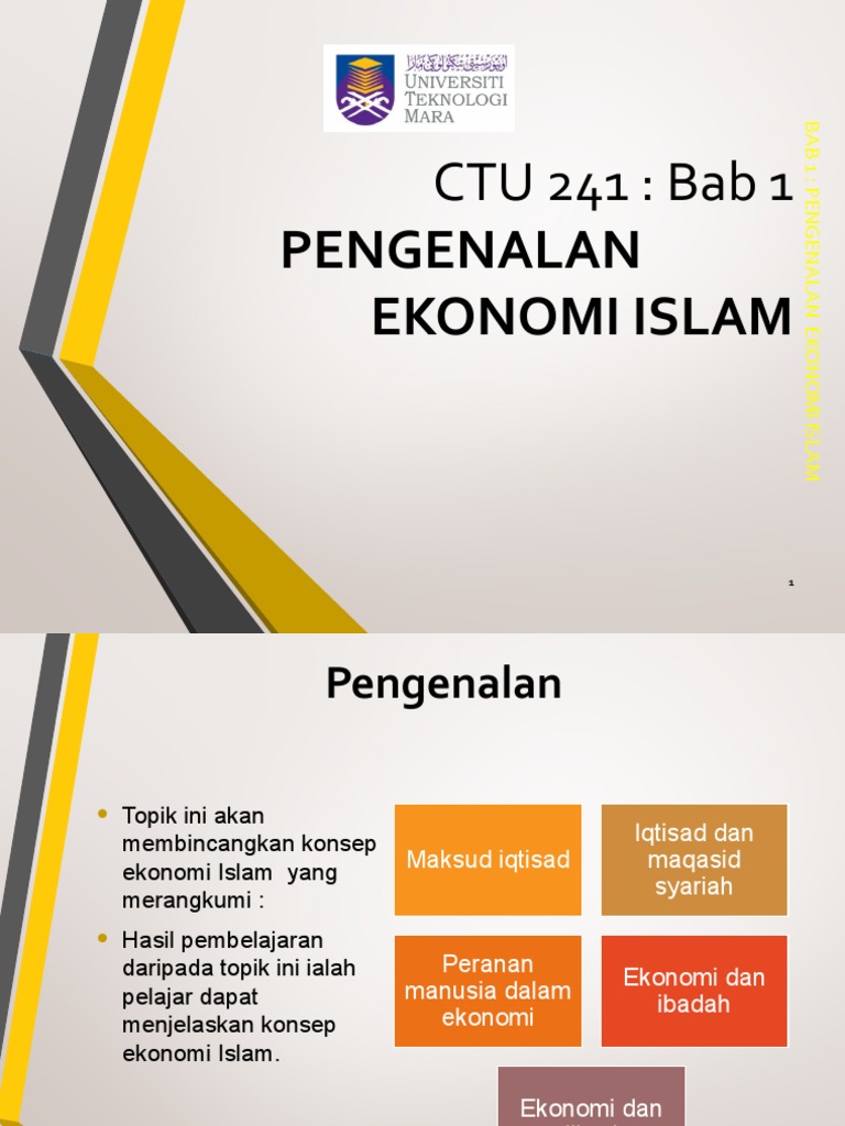 Bab 1 - CTU 241 | PDF