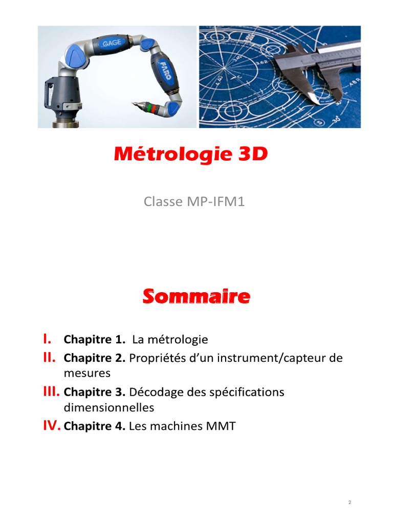 Chapitre-1-La Métrologie | PDF