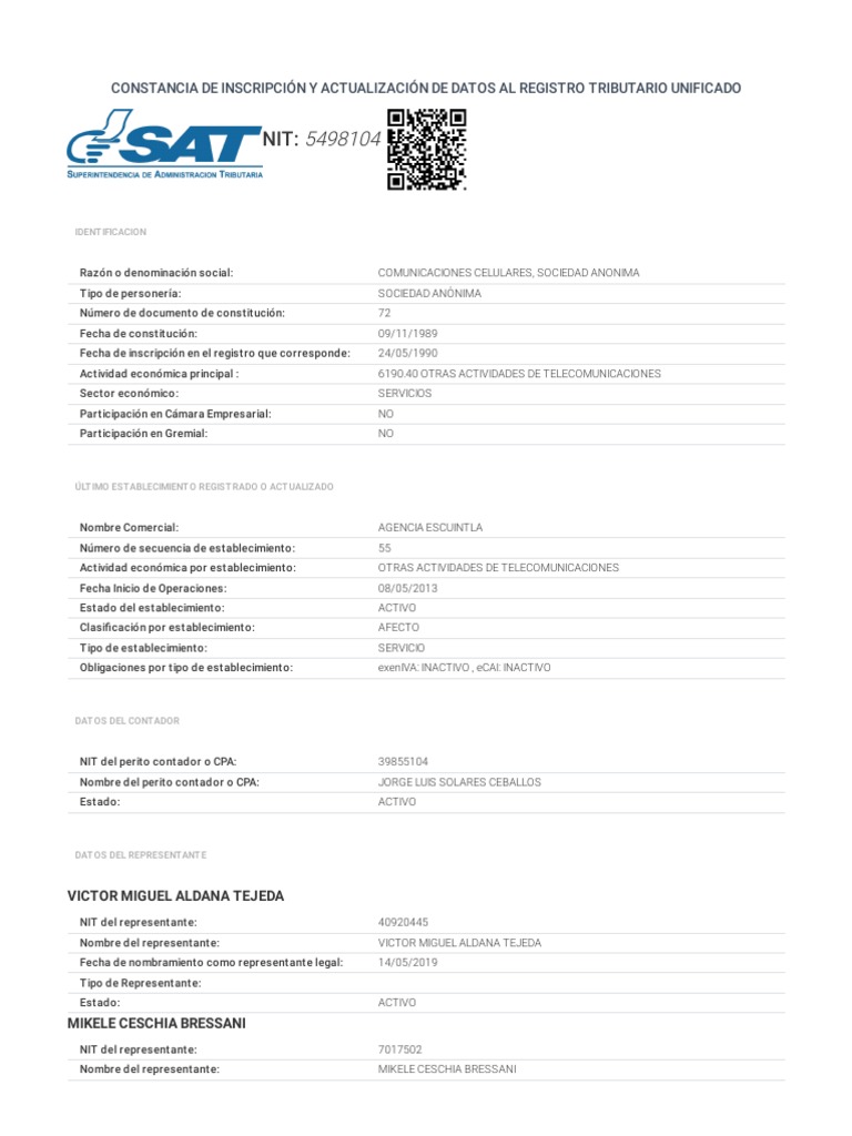 Constancia RTU Digital - Portal SAT | PDF | Impuesto sobre la renta ...