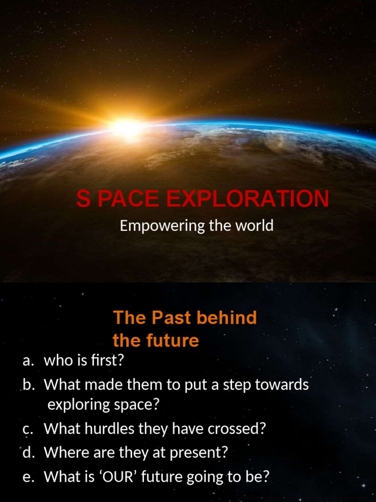 Spaceexploration 170211151023 Converti | PDF | Space Exploration ...