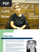 Judith Butler Theory of Performativity | PDF | Gender | Gender Studies