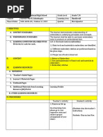 Life Skills Lesson Plan | PDF | Lesson Plan | Cognitive Psychology