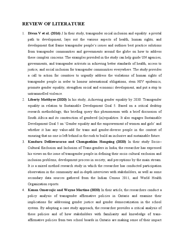 Litreture Review | PDF
