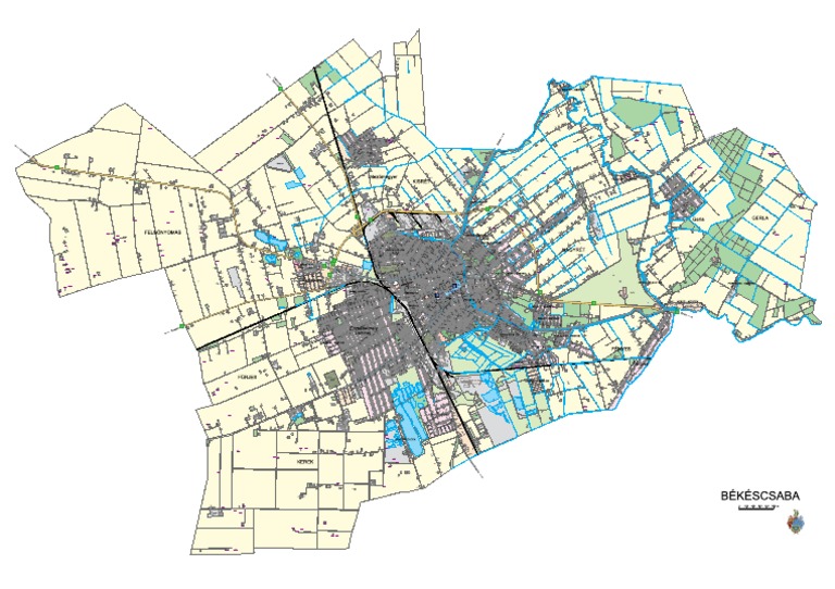 0 2 Békéscsaba Várostérkép 2016 | PDF