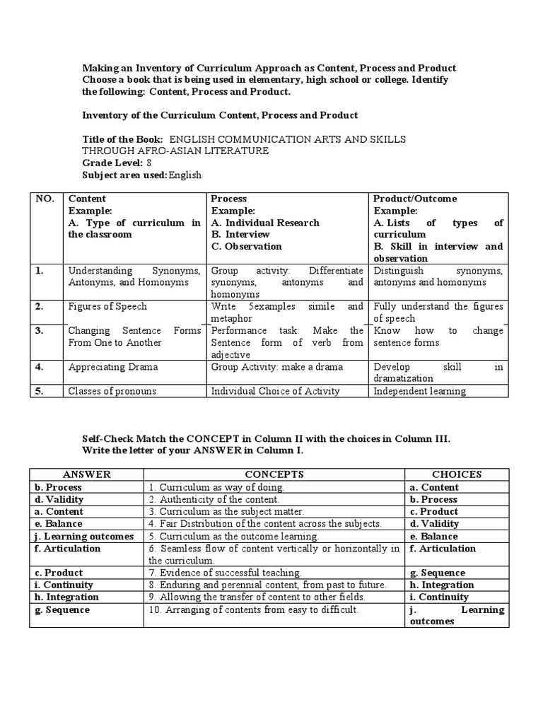 Activity 2 Lesson 2 | PDF