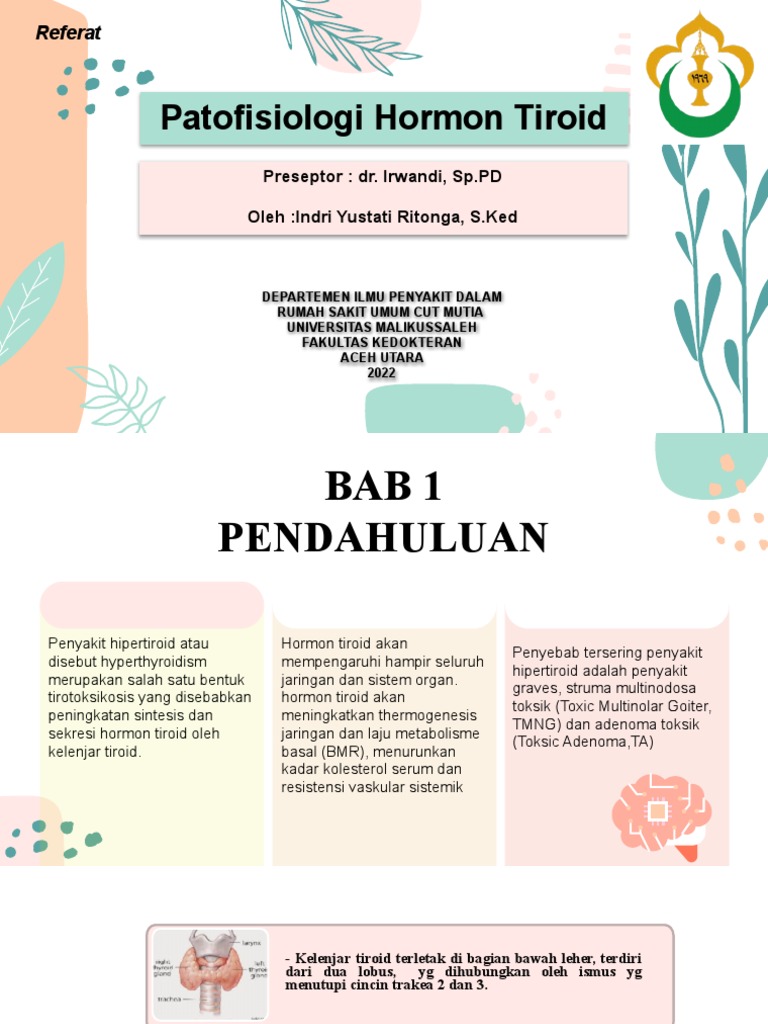 Patofisiologi Hormon Tiroid | PDF