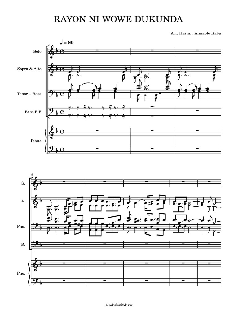 Rayon Ni Wowe Dukunda | PDF