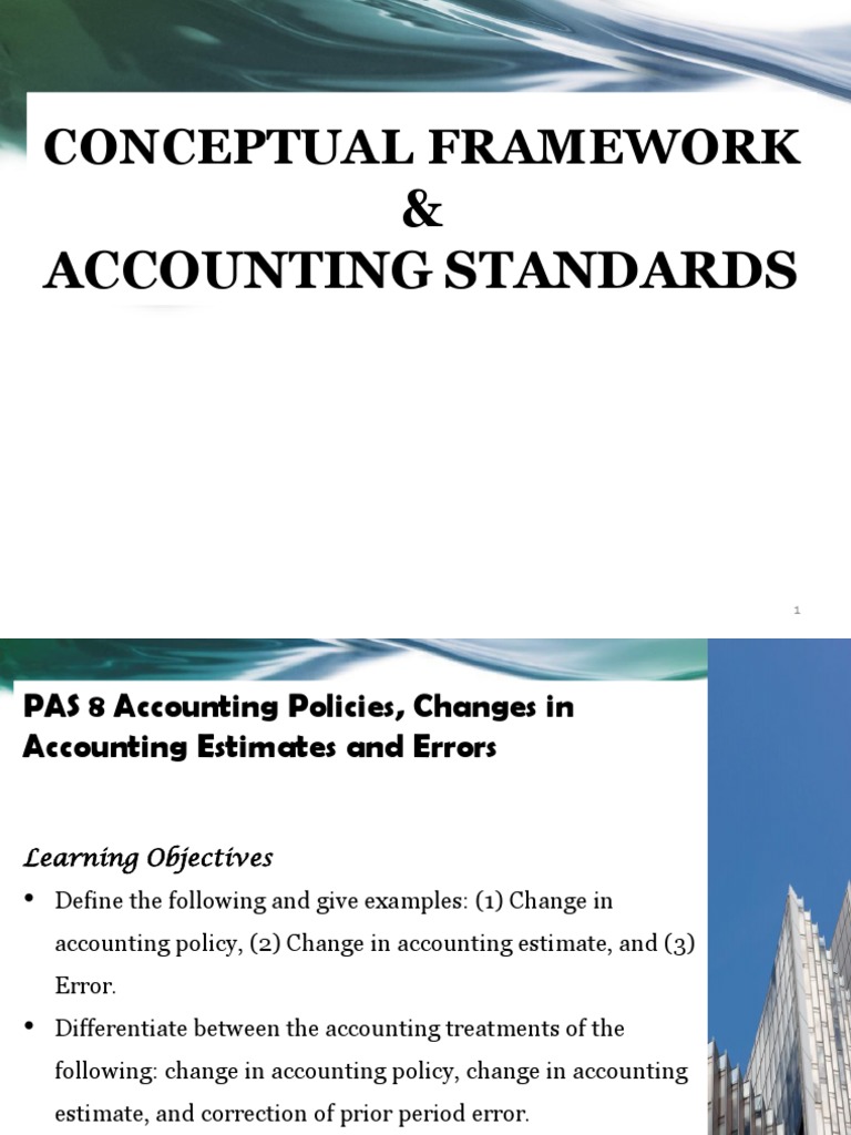 Pas 8 - Acctg Policies, Changes in Acctg Estimates & Errors | Download ...