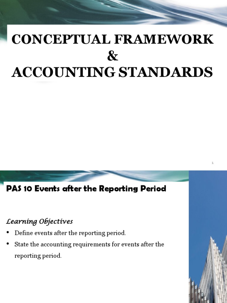 Events After Reporting Period Explained | PDF | Fair Value | Financial ...