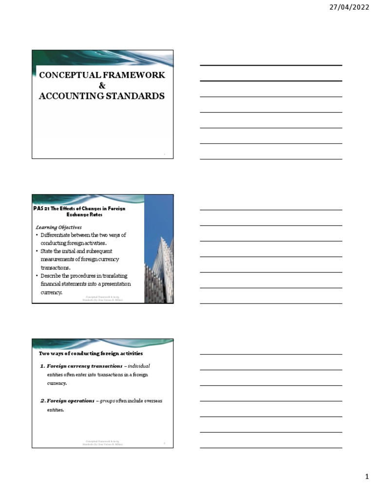 Pas 21 | PDF | Currency | Trade