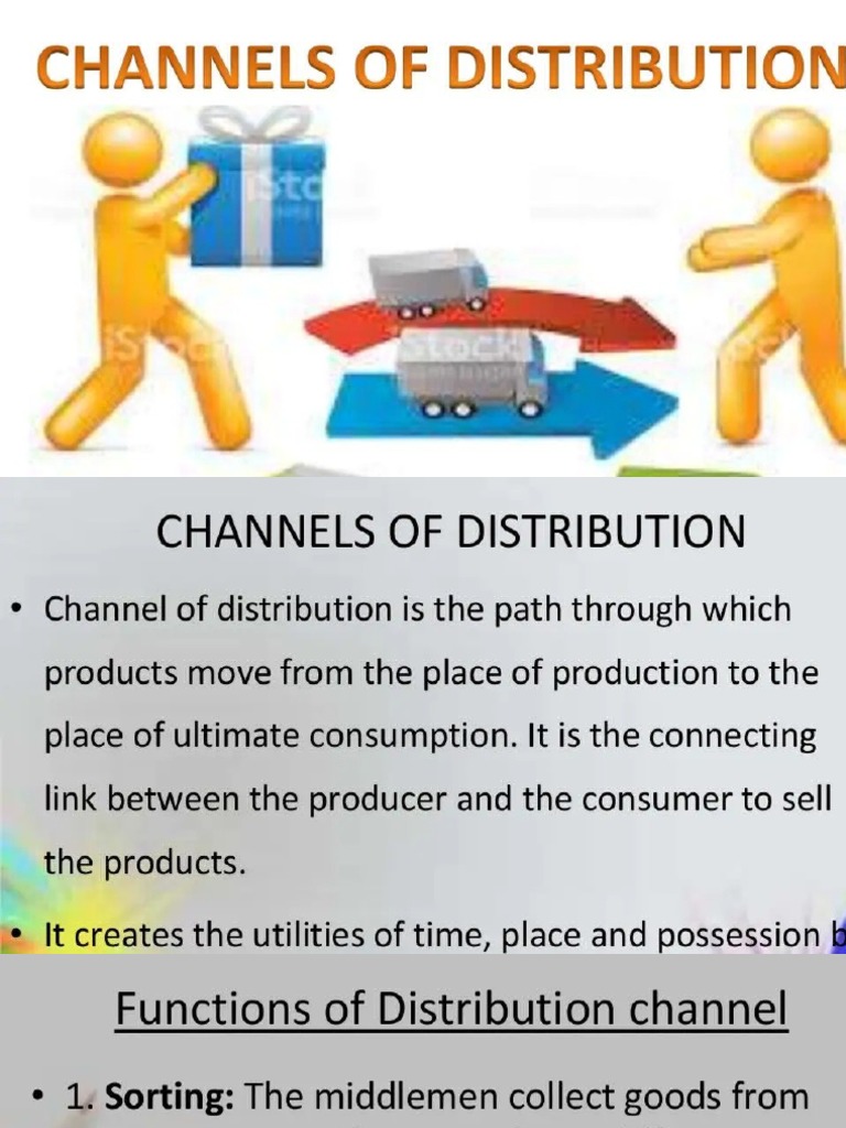 Channels of Distribution | PDF