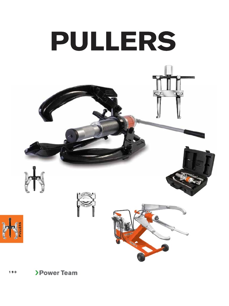 Pullers - SPX Power Tools | PDF