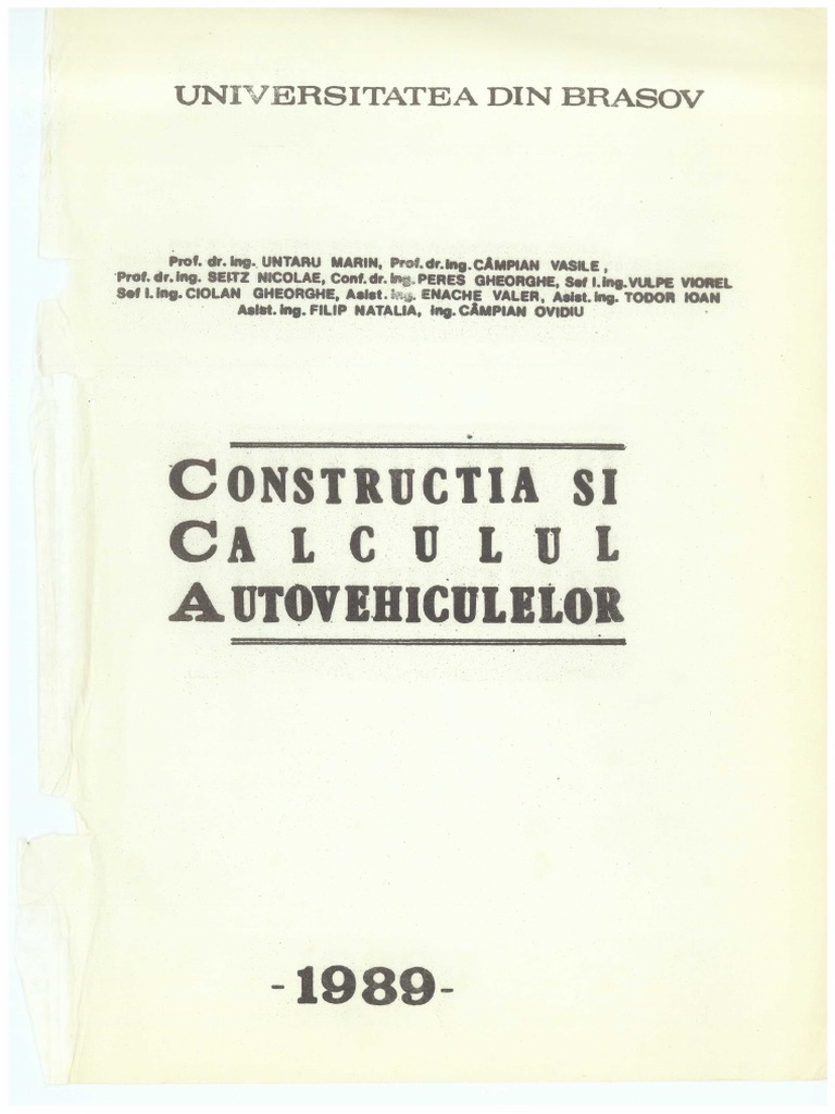CCA Untaru 1989 | PDF