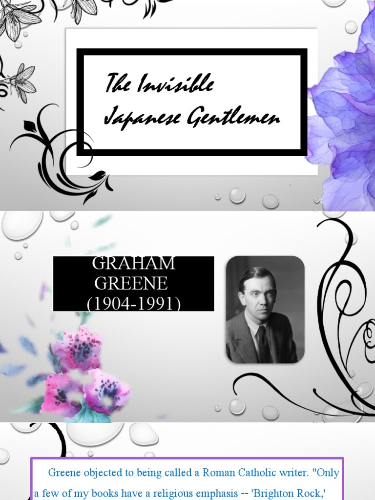 The Invisible Japanese-Gentlemen1 | PDF