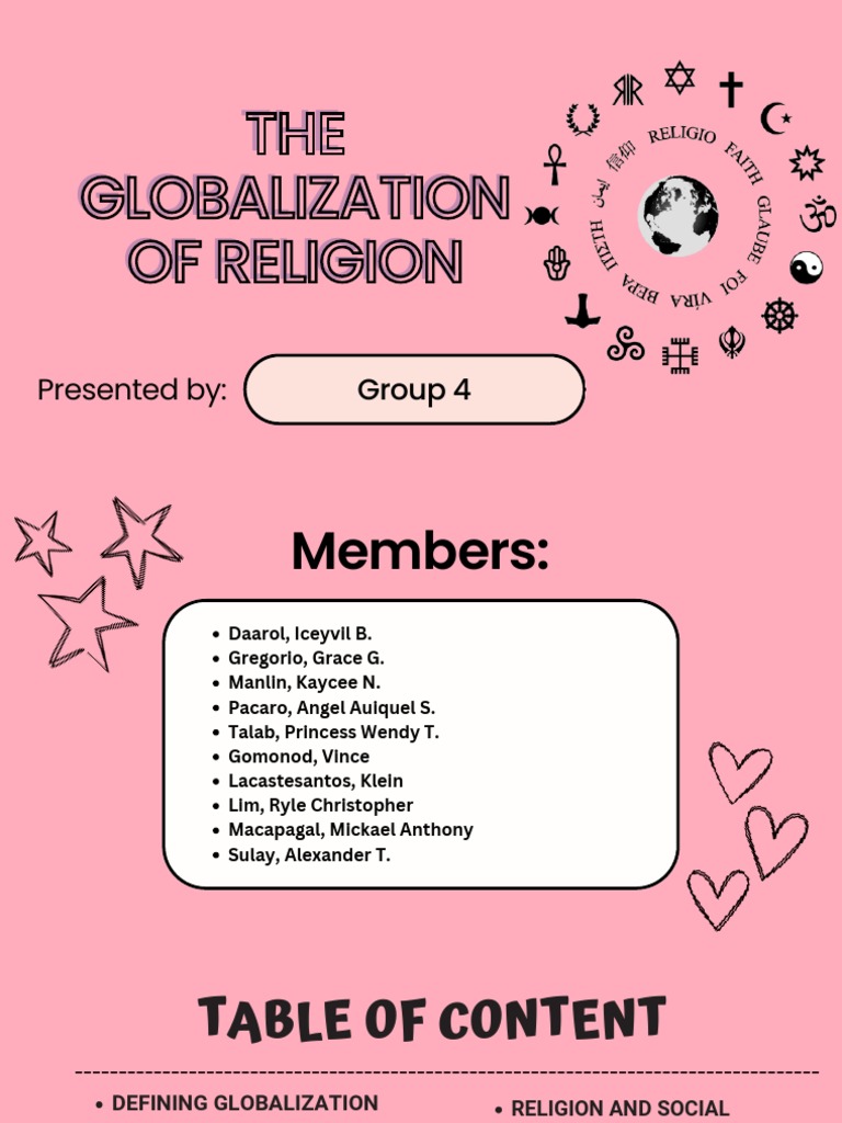 Globalization and Religion Overview | PDF | Max Weber | Rituals