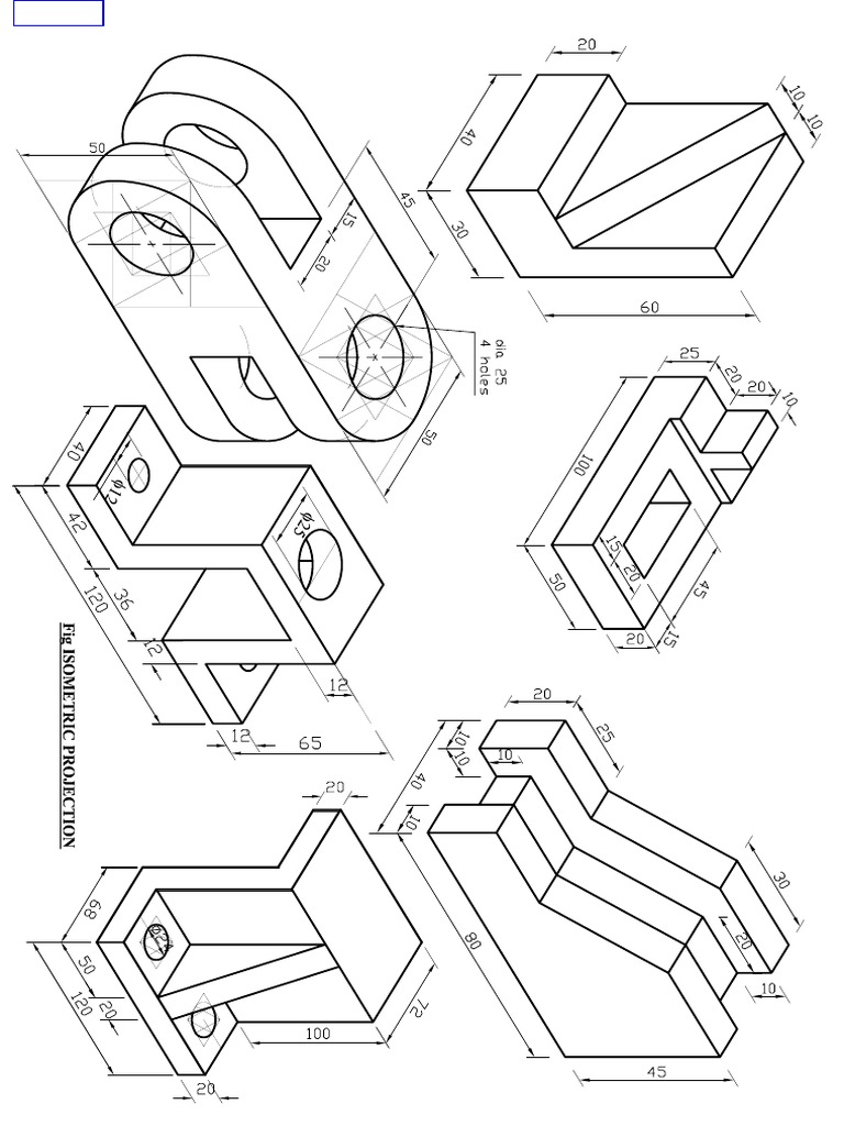 Engineering Drawing II Solution | PDF