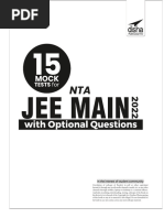 Fiitjee Aits Chapterwise Part 2 | PDF