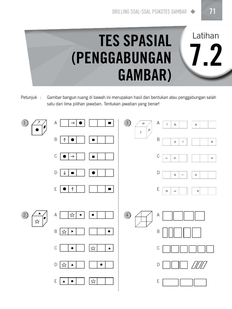 Soal Psikotes Gambar dan Analisis | PDF